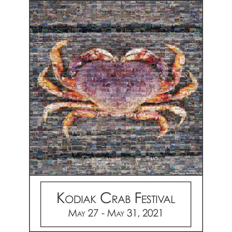Kodiak Chamber of Commerce | 2021 Crab Festival Poster